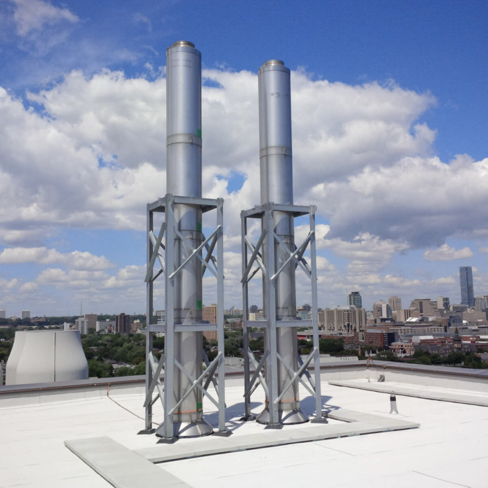 Custom-designed Engineered Stacks | Schebler Chimney Systems