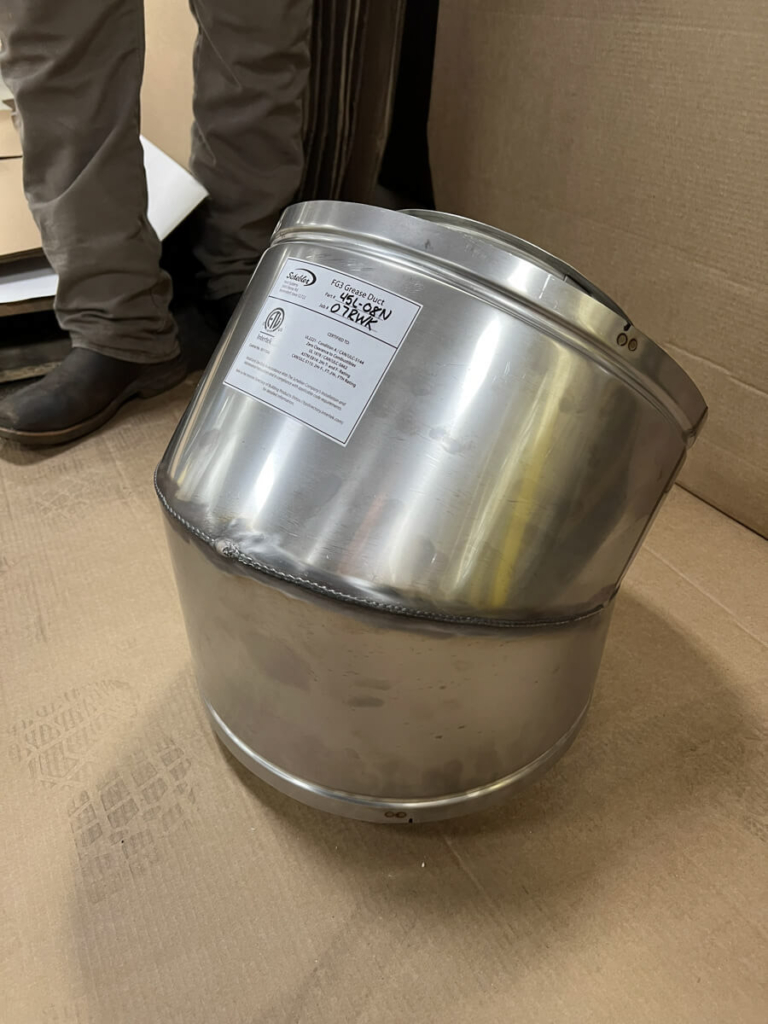 Zero-clearance grease ducts | FyreGuard® 3 | Schebler Chimney Systems