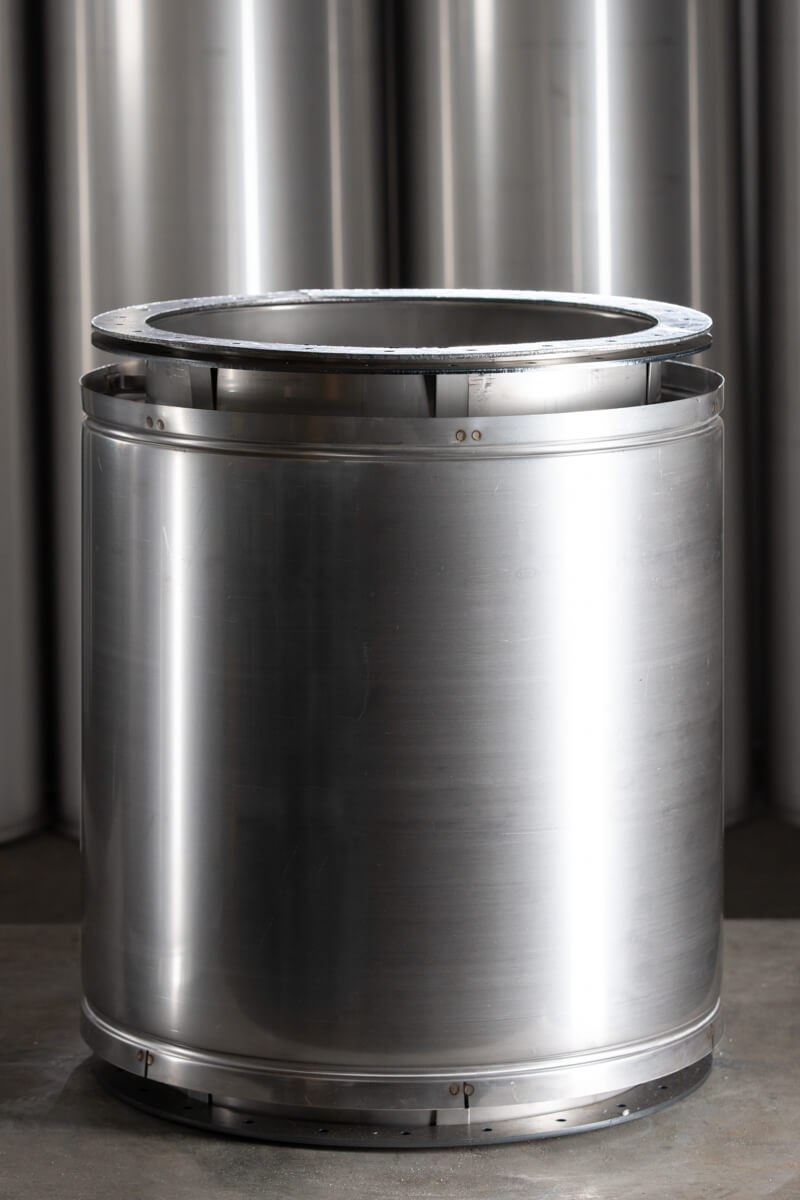 Zero-leak Generator Exhaust | CPR Series | Schebler Chimney Systems